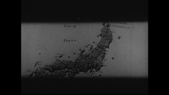 JAPAN 1940s: Map showing the target of the second atomic bomb in ...