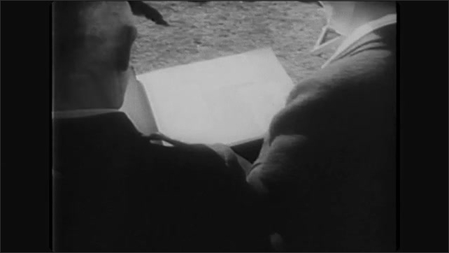 1940s: Media around soldiers. Views of Joseph Stilwell. Stilwell looks ...