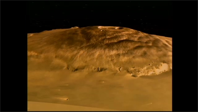 1990s: UNITED STATES: topography of surface shown in computer model ...