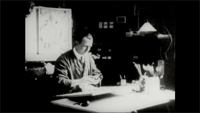 1930s: Illustration of people sitting in club. Political cartoons ...