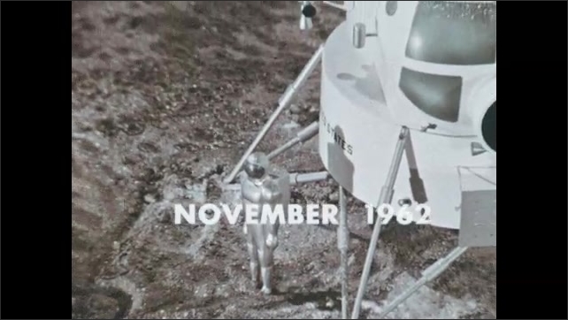 1960s: UNITED STATES: Stands for testing rocket engines. November 1962 ...