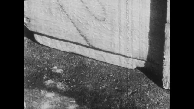 1950s: Wooden box slides along pavement. Boys use rope to pull box of ...