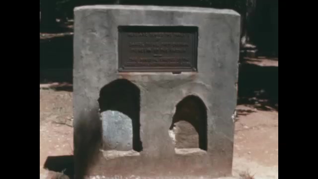 1770s: Gravestone for Daniel Boone’s parents. Trees. Map of American ...