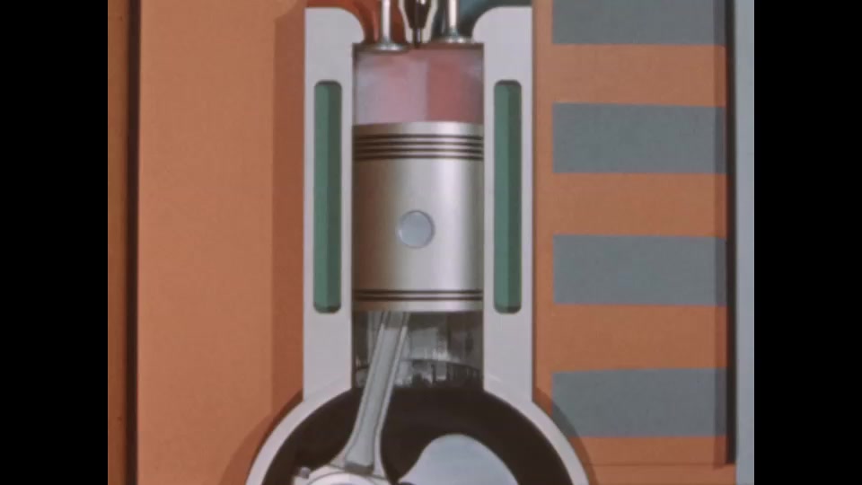1960s: Model of a piston in an internal combustion engine. – Archival ...