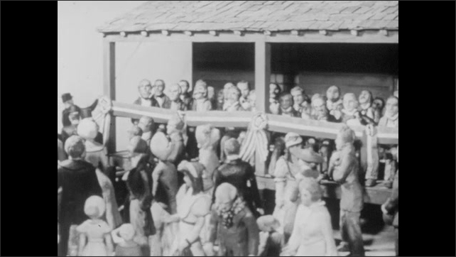 1950s: Map of United States, outlines of territories. Pan across model ...