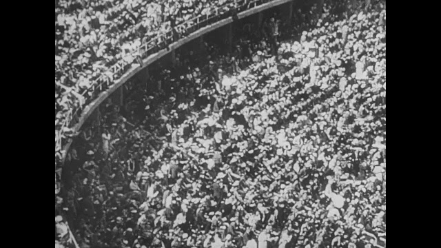 1940s: crowd at Berlin Olympics, track runners competing in Berlin ...
