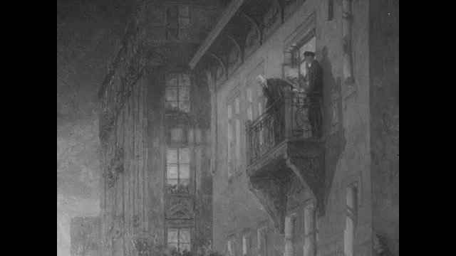 1910s: Illustration of Vladimir Lenin addressing crowd from balcony ...