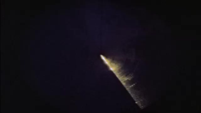 1960s: radar blipping on bomber, pilot and co-pilot talking, bomber ...