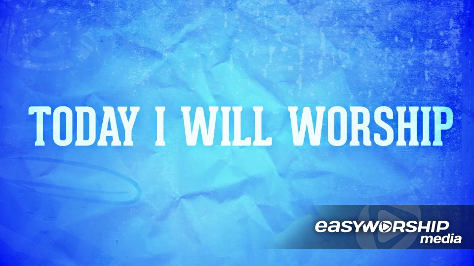 I Will Worship Intro by Freebridge Media - EasyWorship Media