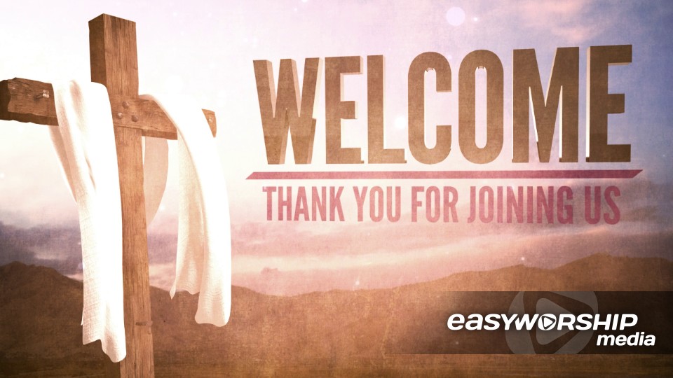 Cross Fabric Welcome by Motion Worship - EasyWorship Media