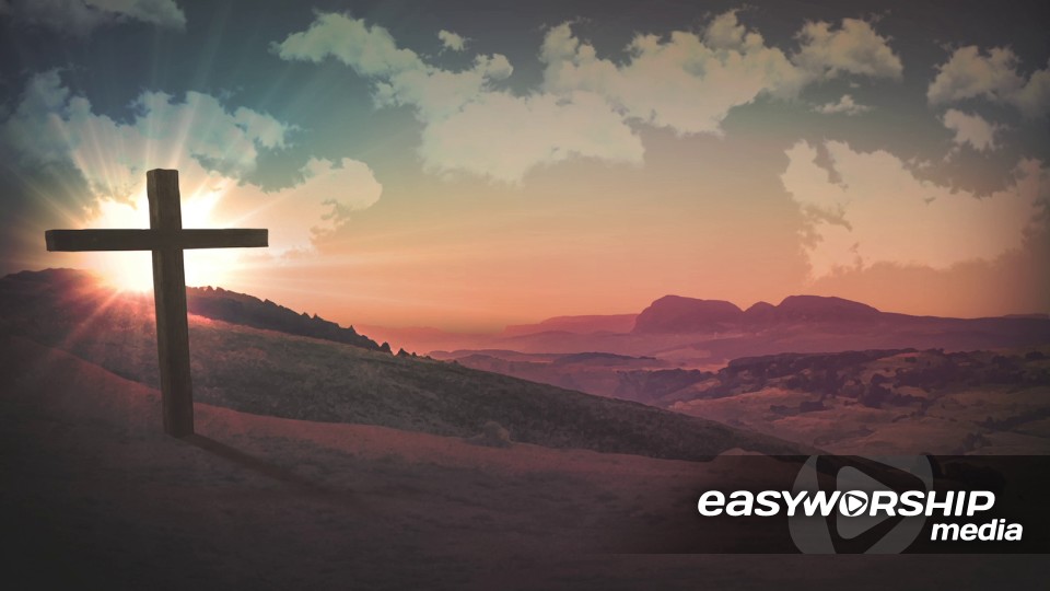 Easter Morning Cross 1 by Life Scribe Media - EasyWorship Media